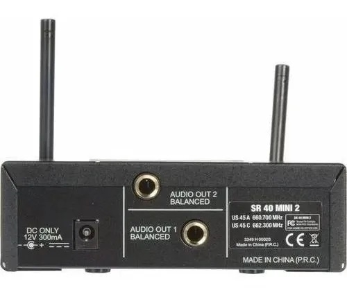 TRANSMISSOR P/ INSTRUMENTO DUPLO WMS 40 PRO MINI 2 AKG - TRANSMISSOR P ...