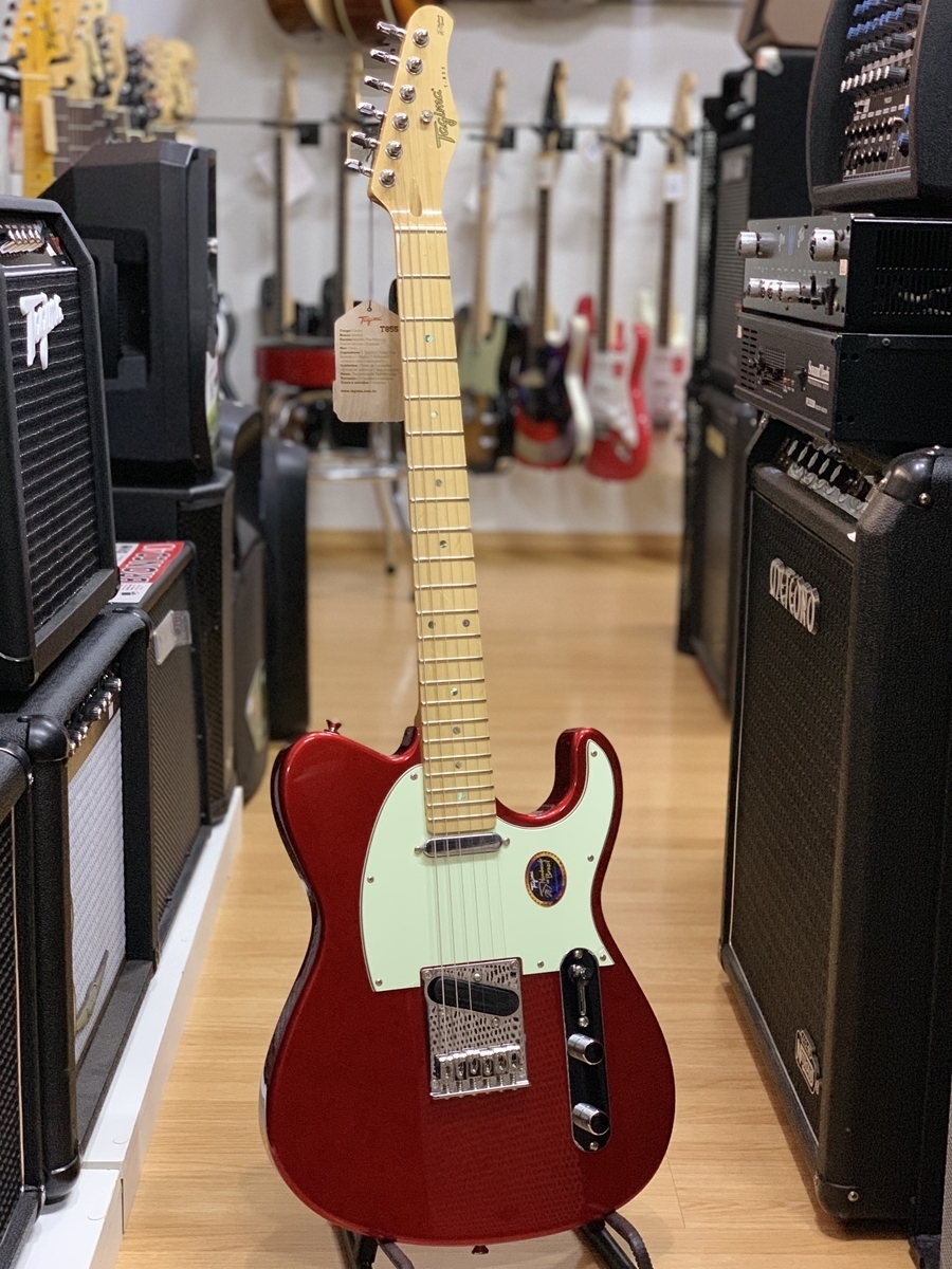 GUITARRA TAGIMA BRASIL TELECASTER VERMELHO METALICO - GUITARRA TAGIMA ...