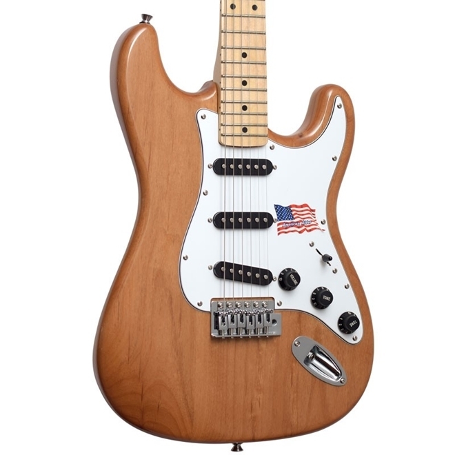 GUITARRA SX VINTAGE AMERICAN ALDER STRATO NATURAL - GUITARRA SX VINTAGE ...