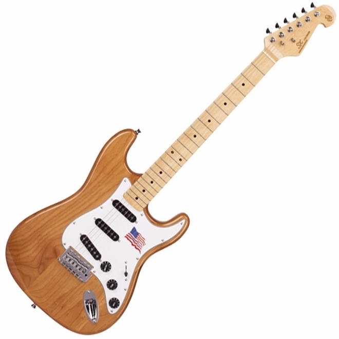 GUITARRA SX VINTAGE AMERICAN ALDER STRATO NATURAL - GUITARRA SX VINTAGE ...