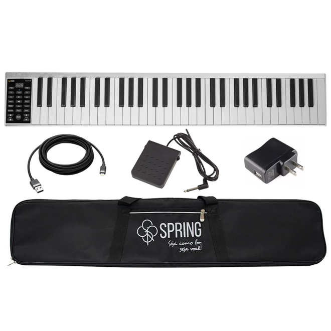 TECLADO SPRING SEASONS 61 CONTROLADOR MIDI USB 61 TECLAS - TECLADO ...