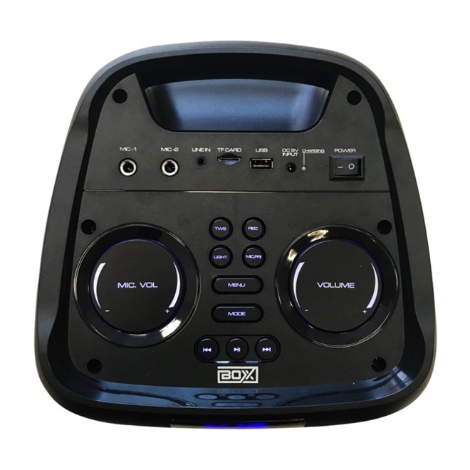 CAIXA DE SOM BOXX BPP 252 400W BLUETOOTH C/ LED USB/SD/FM - CAIXA DE ...