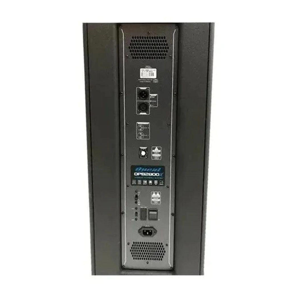 CAIXA ATIVA ONEAL LINE ARRAY 1400W/700W RMS 2X8 + DRIVE SPL-133dB ...