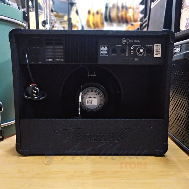 AMPLIFICADOR ONEAL OCG-200-DS DARK SHADOW 10-POL 60W PRETO - AMPLIFICADOR ONEAL OCG-200-DS DARK ...