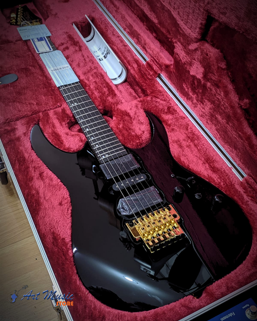 GUITARRA IBANEZ JAPAN RG5170B BK FLOYD BLACK C/ CASE - GUITARRA IBANEZ ...