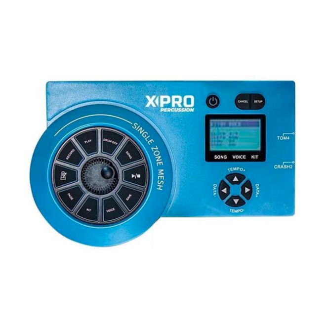 BATERIA ELETRONICA X-PRO ED4 PROFISSIONAL MESH HEAD PEDAL DIGITAL - BATERIA ELETRONICA X-PRO ED4 ...
